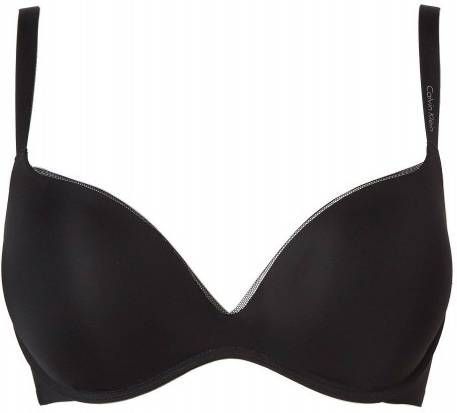 Calvin Klein Sculpted plunge beugelloze push up bh - Obooi.nl